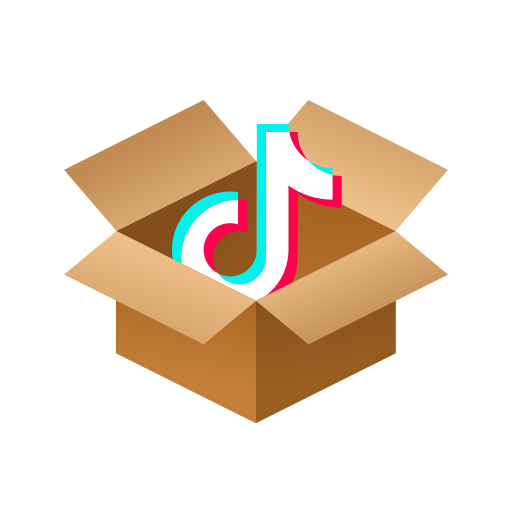 Box tiktok - free Icon PNG, SVG