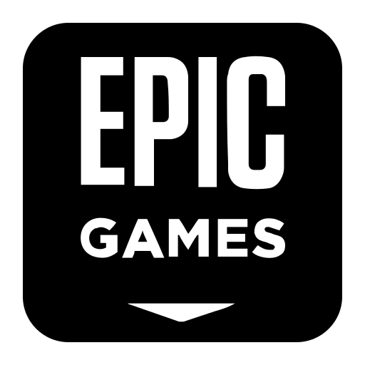 Epic spelletjes sociale media - Sociale media en logos pictogrammen Epic spelletjes sociale media - Sociale media en logos pictogrammen