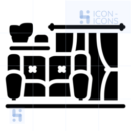 Icono Sala de estar en PNG y SVG