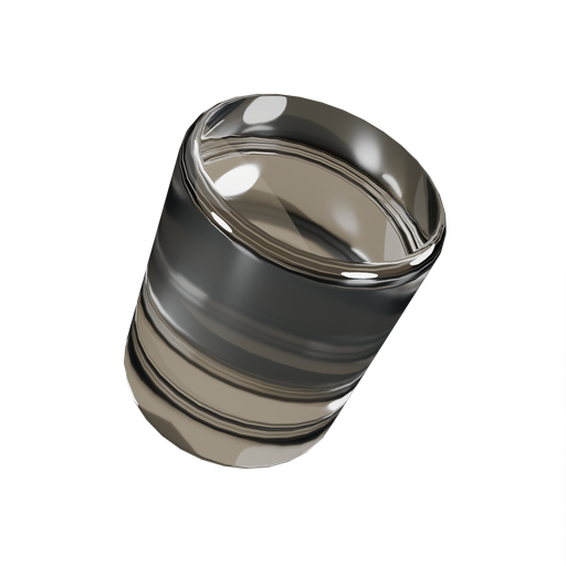 Metal cylinder - free Icon PNG, SVG