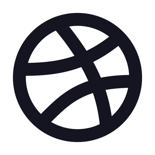 Dribbble logo - Free Icon PNG, SVG