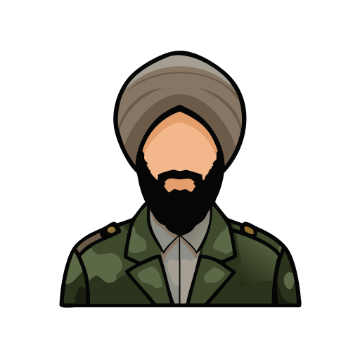 Icône de Avatar d'homme sikh