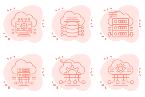 iconos Dibujado de línea de análisis de red por DarkMaxIcon