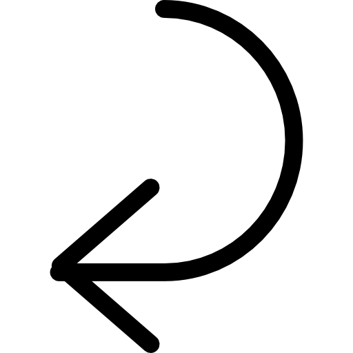 Undo 1 arrow - User Interface & Gesture Icons Undo 1 arrow - User Interface & Gesture Icons