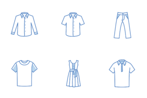 Noto Emoji Clothing Objects icons by Google