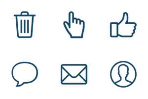 iconos User Interface por Muhammad Huda