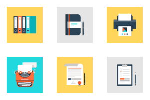 Office Color icons by Sonny Candra