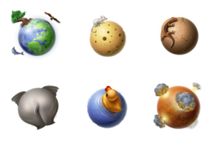 图标 Solar System Icons 由 Dan Wiersema 创建