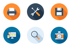 Technology Colorful Flat Icons icons by Rahat Ali